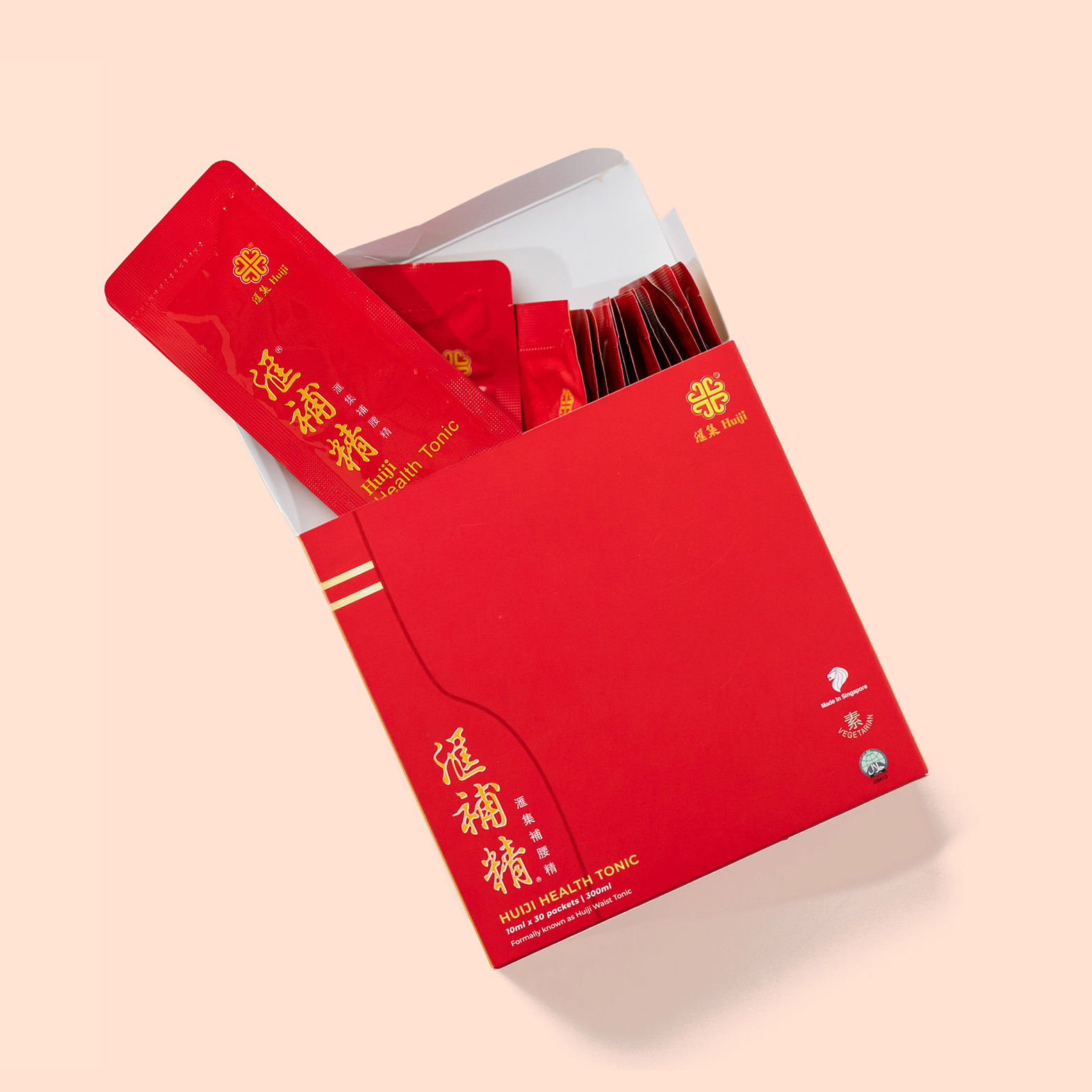 Huiji Health Tonic - Sachet - Singapore's Most Trusted Health Tonic