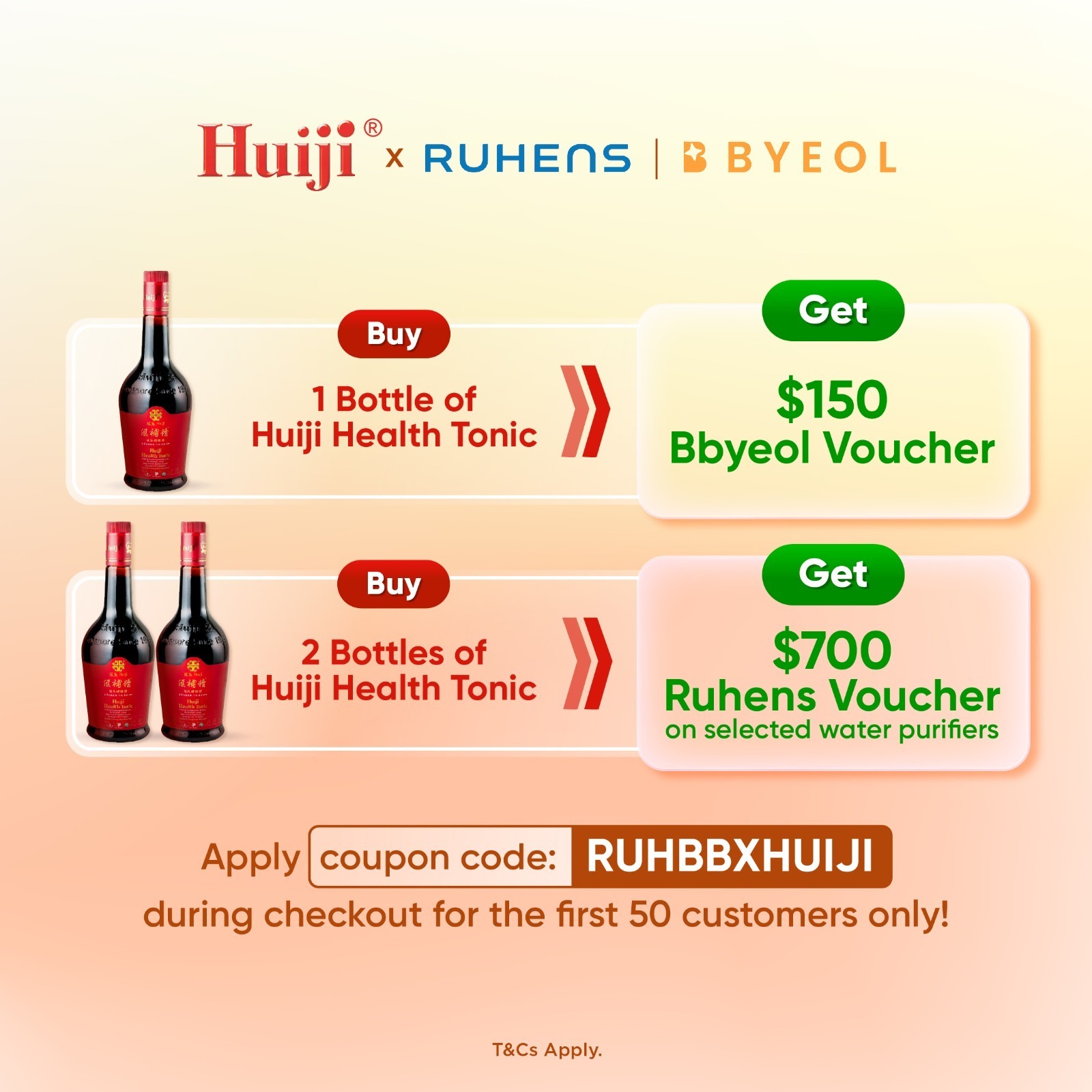 Ruhens and Bbyeol Vouchers - Huiji